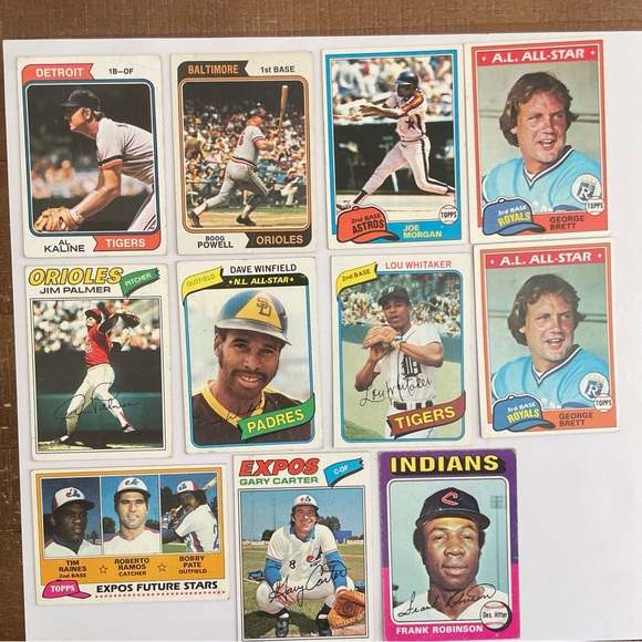 Topps | Toys | 1 Topps Vintage Baseball Trading Cards | Poshmark